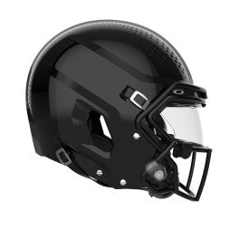 SCHUTT VICIS ZERO2 ELITE ADULT BLACK FOOTBALL HELMET WITH VISOR ...