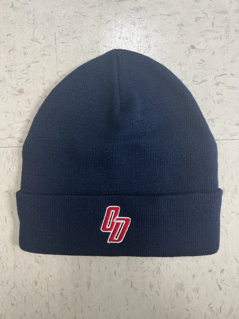 O-D Navy Knit Hat – Offense-Defense Sports